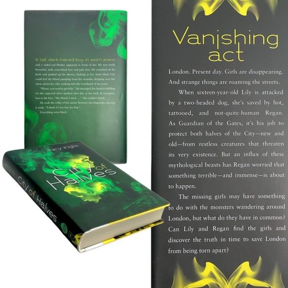 Accents | City Of Halves Hardcover Book Lucy Inglis 215 | Poshmark